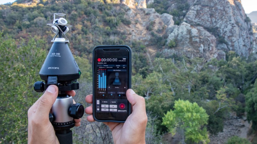 ZOOM H3-VR — портативний рекордер для запису просторового аудіо ...