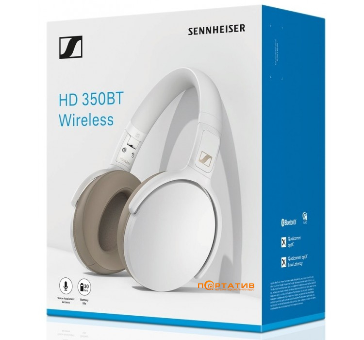 Sennheiser HD 350 BT White - купить Наушники в Киеве, Украине цены ...