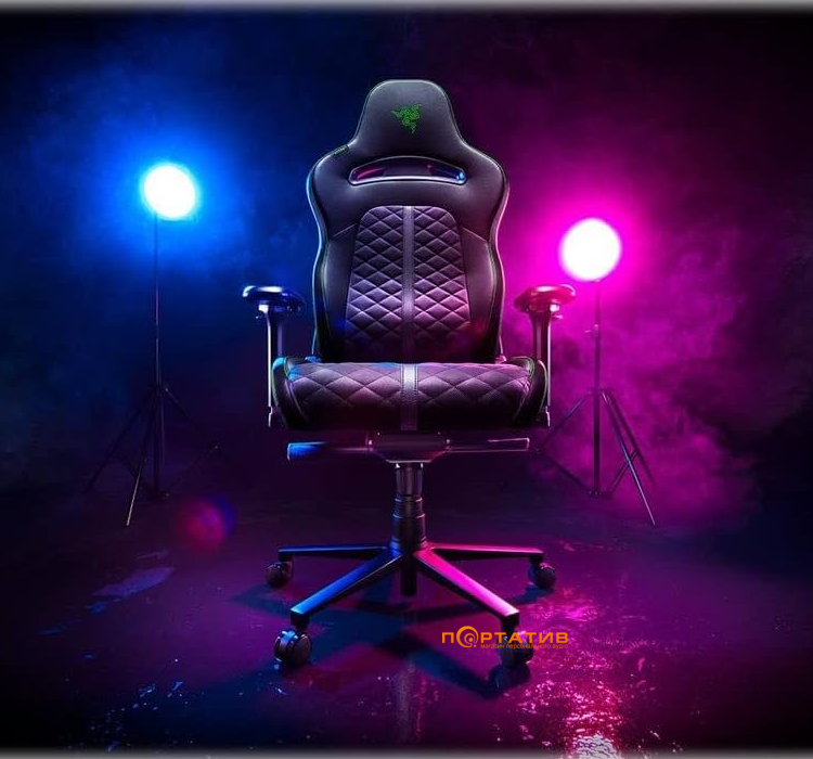 Кресло для геймеров Razer Enki Green (RZ38-03720100-R3G1) купить в ...