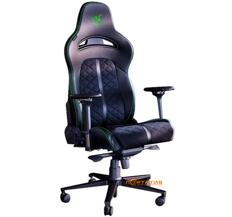Кресло для геймеров Razer Enki Green (RZ38-03720100-R3G1) купить в ...